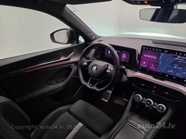 Черный Шкода Kodiaq 2024 в Таллин, объемом двигателя 2.00 л и пробегом 38 тыс. км за 45900 €, фото 11 на AUTOMOTO.COM.LV