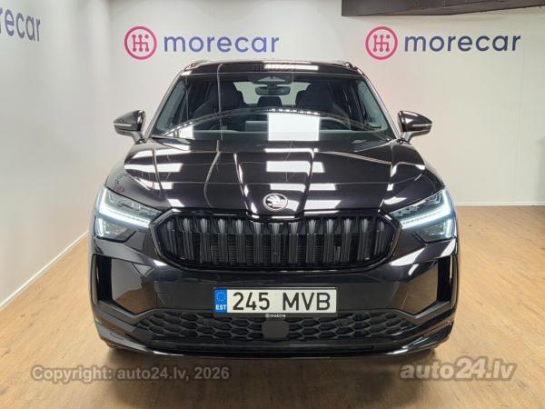 Black Skoda Kodiaq 2024 in Tallinn, with an engine capacity of 2.00 L and mileage of 10 thousand km for 47500 €, photo 2 on AUTOMOTO.COM.LV