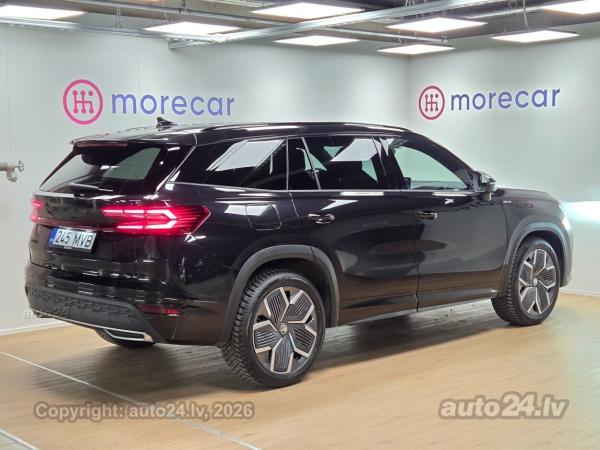 Black Skoda Kodiaq 2024 in Tallinn, with an engine capacity of 2.00 L and mileage of 10 thousand km for 47500 €, photo 4 on AUTOMOTO.COM.LV