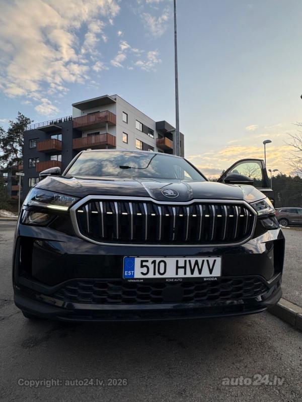 Melns Skoda Kodiaq 2024 Tallina, ar dzinēja tilpumu 1.50 L un nobraukumu 25 tūkst. km par 36800 €, foto 2 vietnē AUTOMOTO.COM.LV