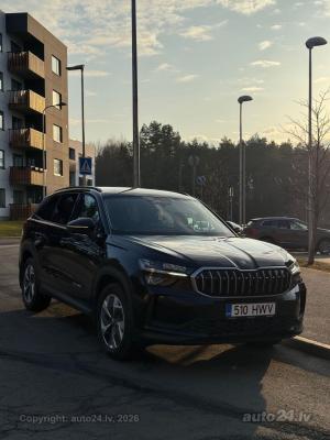 Black Skoda Kodiaq 2024 in Tallinn, with an engine capacity of 1.50 L and mileage of 25 thousand km for 36800 €, photo 4 on AUTOMOTO.COM.LV