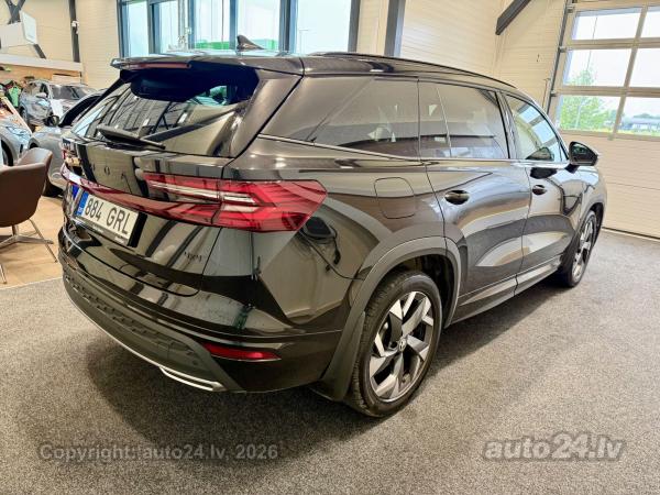 Черный Шкода Kodiaq 2024 в Раквере, объемом двигателя 2.00 л и пробегом 41 тыс. км за 43200 €, фото 3 на AUTOMOTO.COM.LV