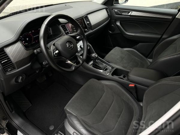 Черный Шкода Kodiaq 2024 в Рига, объемом двигателя 2.00 л и пробегом 64 тыс. км за 33950 €, фото 7 на AUTOMOTO.COM.LV