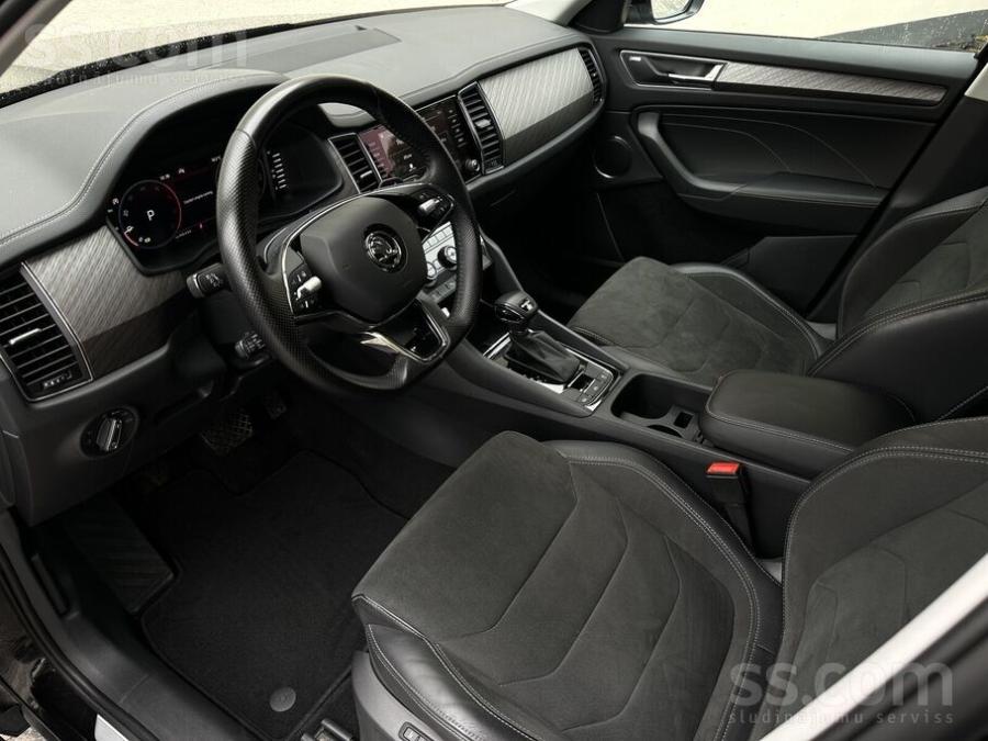 Черный Шкода Kodiaq 2024 в Рига, объемом двигателя 2.00 л и пробегом 64 тыс. км за 33950 €, фото 8 на AUTOMOTO.COM.LV