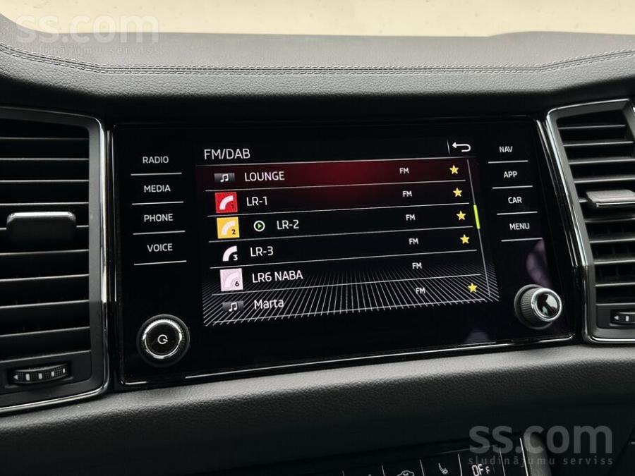 Черный Шкода Kodiaq 2024 в Рига, объемом двигателя 2.00 л и пробегом 64 тыс. км за 33950 €, фото 16 на AUTOMOTO.COM.LV