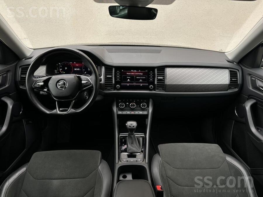 Черный Шкода Kodiaq 2024 в Рига, объемом двигателя 2.00 л и пробегом 64 тыс. км за 33950 €, фото 25 на AUTOMOTO.COM.LV