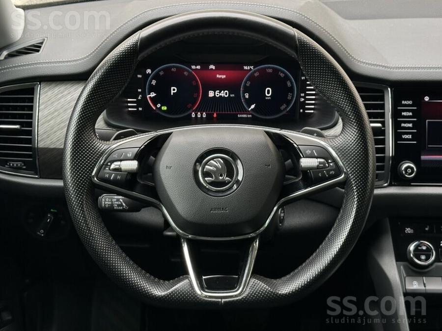 Черный Шкода Kodiaq 2024 в Рига, объемом двигателя 2.00 л и пробегом 64 тыс. км за 33950 €, фото 26 на AUTOMOTO.COM.LV