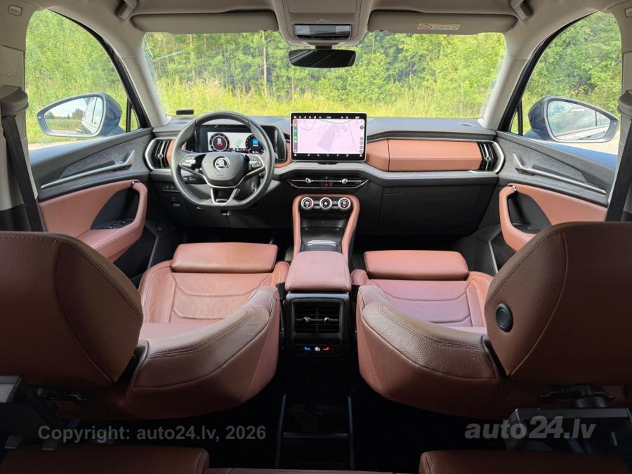 Melns Skoda Kodiaq 2024 Tallina, ar dzinēja tilpumu 2.00 L un nobraukumu 36 tūkst. km par 49500 €, foto 10 vietnē AUTOMOTO.COM.LV