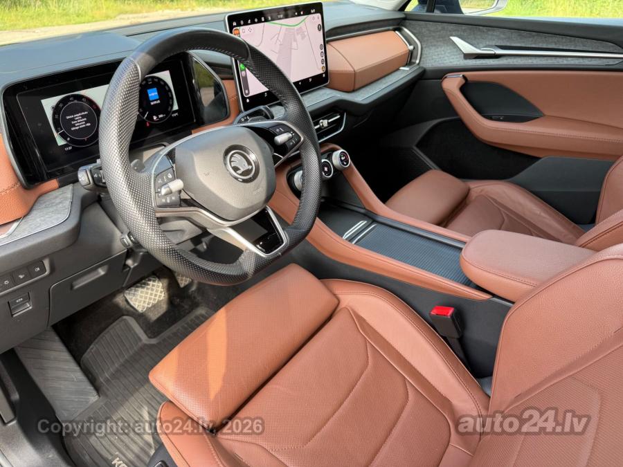 Melns Skoda Kodiaq 2024 Tallina, ar dzinēja tilpumu 2.00 L un nobraukumu 36 tūkst. km par 49500 €, foto 13 vietnē AUTOMOTO.COM.LV