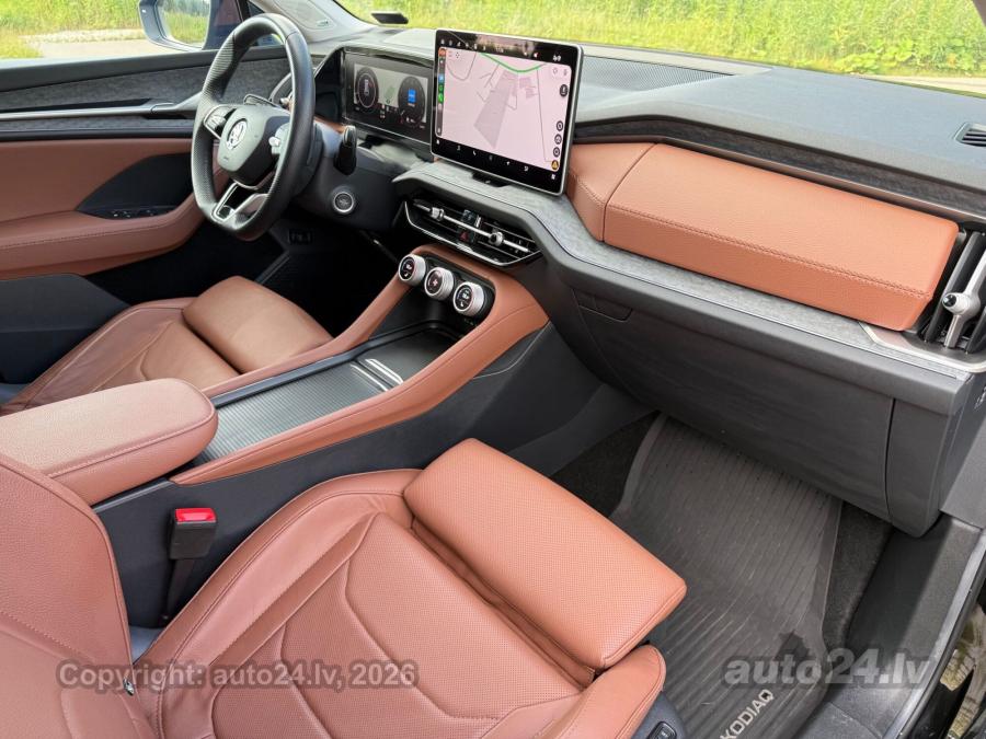 Melns Skoda Kodiaq 2024 Tallina, ar dzinēja tilpumu 2.00 L un nobraukumu 36 tūkst. km par 49500 €, foto 14 vietnē AUTOMOTO.COM.LV