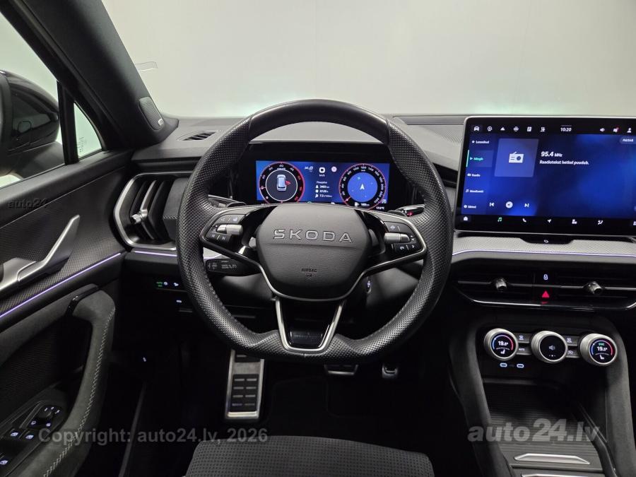 Melns Skoda Kodiaq 2024 Tallina, ar dzinēja tilpumu 2.00 L un nobraukumu 46 tūkst. km par 43900 €, foto 14 vietnē AUTOMOTO.COM.LV