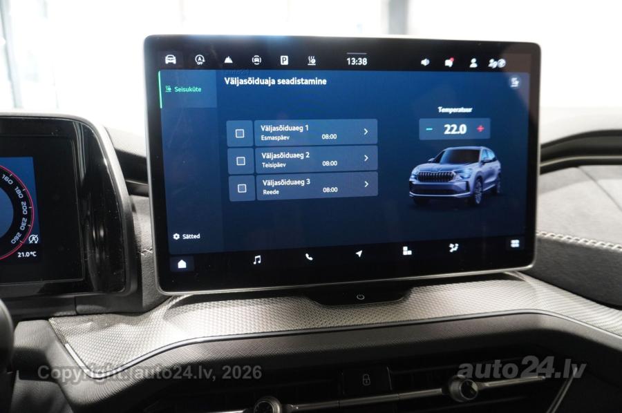 Melns Skoda Kodiaq 2024 Tallina, ar dzinēja tilpumu 2.00 L un nobraukumu 49 tūkst. km par 44900 €, foto 21 vietnē AUTOMOTO.COM.LV