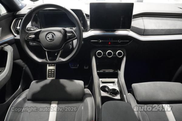 Черный Шкода Kodiaq 2024 в Таллин, объемом двигателя 2.00 л и пробегом 49 тыс. км за 44900 €, фото 10 на AUTOMOTO.COM.LV