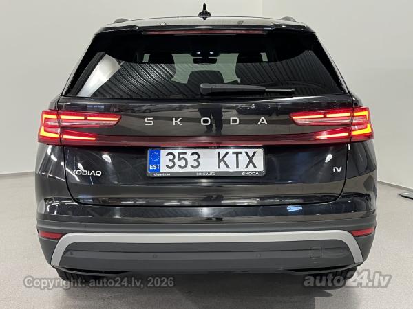 Black Skoda Kodiaq 2024 in Tallinn, with an engine capacity of 1.50 L and mileage of 41 thousand km for 41500 €, photo 5 on AUTOMOTO.COM.LV