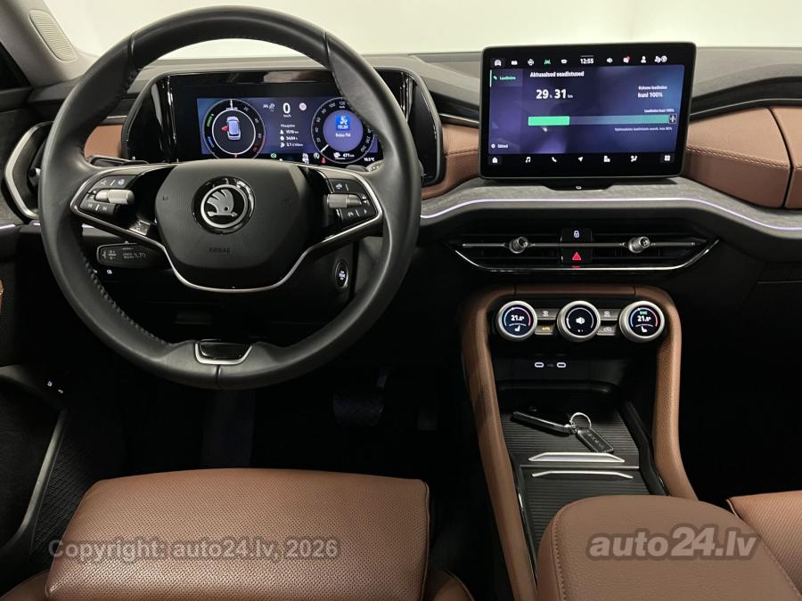 Черный Шкода Kodiaq 2024 в Таллин, объемом двигателя 1.50 л и пробегом 41 тыс. км за 41500 €, фото 12 на AUTOMOTO.COM.LV
