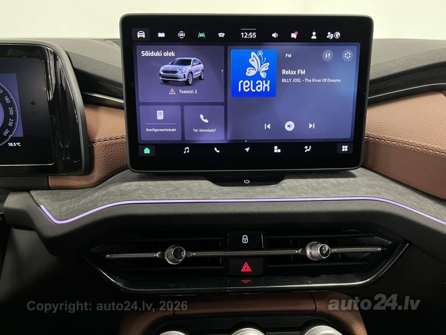 Черный Шкода Kodiaq 2024 в Таллин, объемом двигателя 1.50 л и пробегом 41 тыс. км за 41500 €, фото 13 на AUTOMOTO.COM.LV