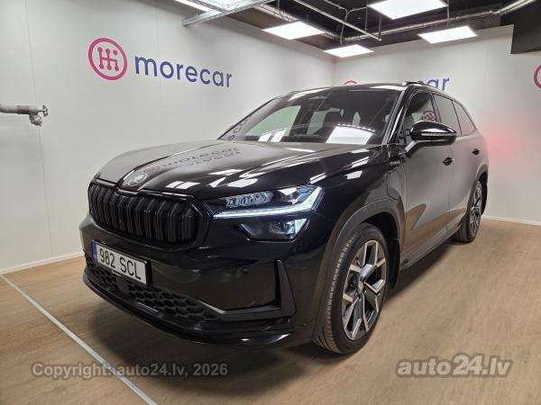 Melns Skoda Kodiaq 2025 Tallina, ar dzinēja tilpumu 1.50 L un nobraukumu 16 tūkst. km par 42900 €, foto 3 vietnē AUTOMOTO.COM.LV
