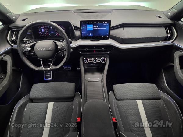 Melns Skoda Kodiaq 2025 Tallina, ar dzinēja tilpumu 1.50 L un nobraukumu 16 tūkst. km par 42900 €, foto 7 vietnē AUTOMOTO.COM.LV