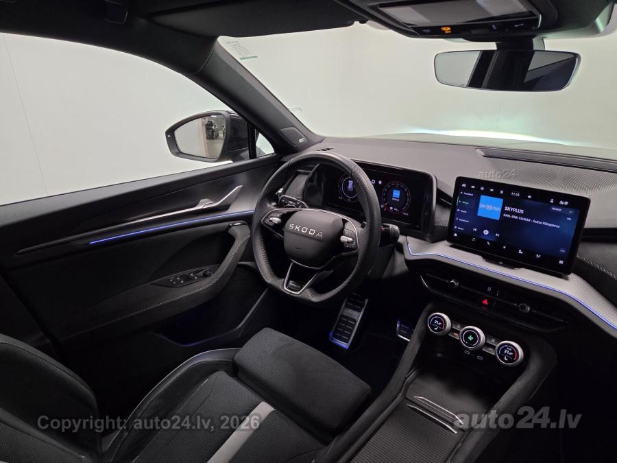 Black Skoda Kodiaq 2025 in Tallinn, with an engine capacity of 1.50 L and mileage of 16 thousand km for 42900 €, photo 13 on AUTOMOTO.COM.LV