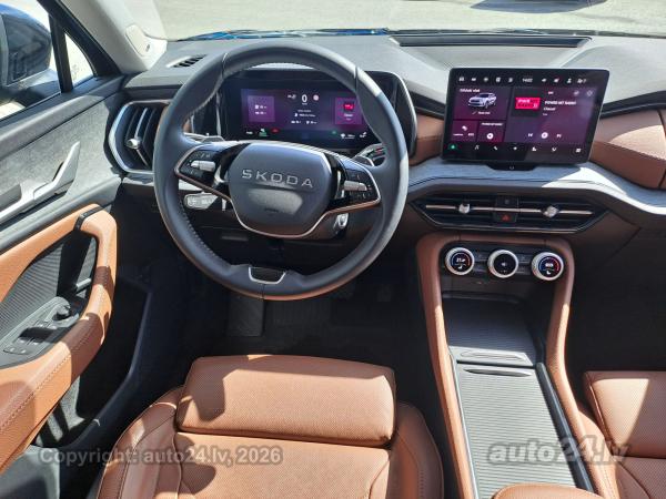 Черный Шкода Kodiaq 2025 в Тарту, объемом двигателя 1.50 л и пробегом 10 тыс. км за 43000 €, фото 3 на AUTOMOTO.COM.LV