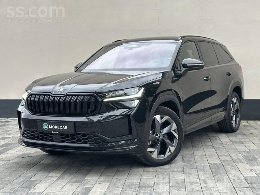 Melns Skoda Kodiaq 2025 Rīga, ar dzinēja tilpumu 1.50 L un nobraukumu 33 tūkst. km par 38950 €, foto 1 vietnē AUTOMOTO.COM.LV