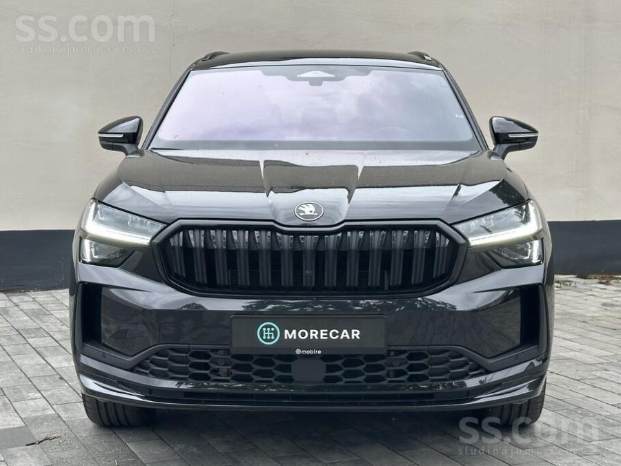 Melns Skoda Kodiaq 2025 Rīga, ar dzinēja tilpumu 1.50 L un nobraukumu 33 tūkst. km par 38950 €, foto 3 vietnē AUTOMOTO.COM.LV
