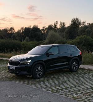 Black Skoda Kodiaq 2025 in Tallinn, with an engine capacity of 1.50 L and mileage of 13 thousand km for 47700 €, photo  on AUTOMOTO.COM.LV