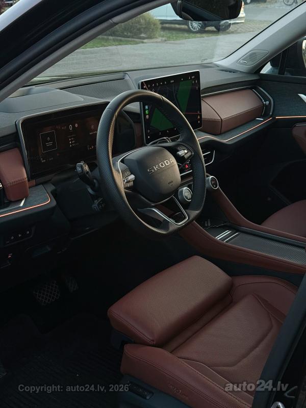 Черный Шкода Kodiaq 2025 в Таллин, объемом двигателя 1.50 л и пробегом 13 тыс. км за 47700 €, фото 7 на AUTOMOTO.COM.LV