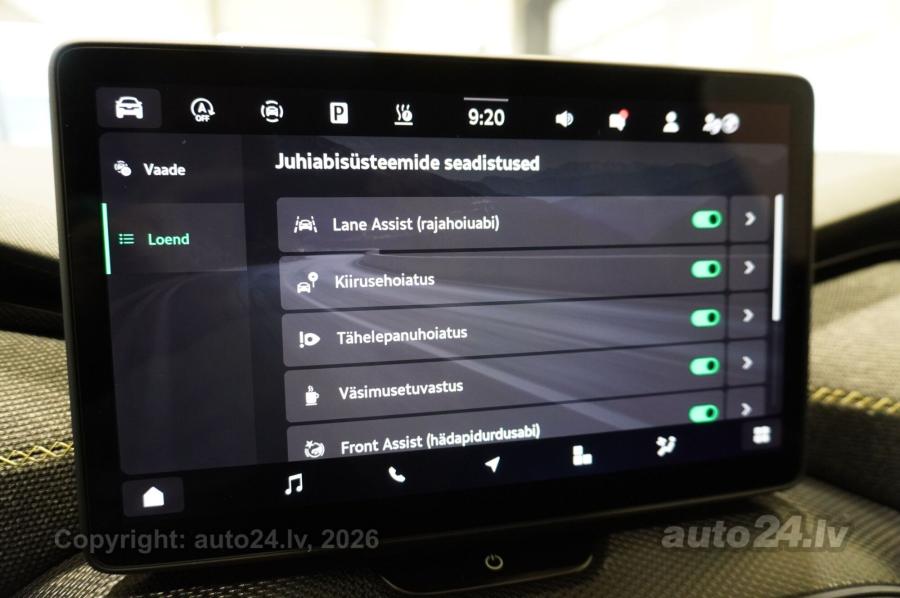 Черный Шкода Kodiaq 2025 в Таллин, объемом двигателя 1.50 л и пробегом 25 тыс. км за 38500 €, фото 21 на AUTOMOTO.COM.LV