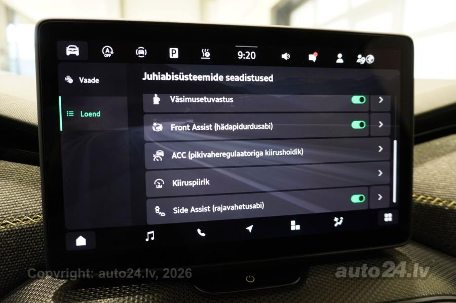 Черный Шкода Kodiaq 2025 в Таллин, объемом двигателя 1.50 л и пробегом 25 тыс. км за 38500 €, фото 22 на AUTOMOTO.COM.LV