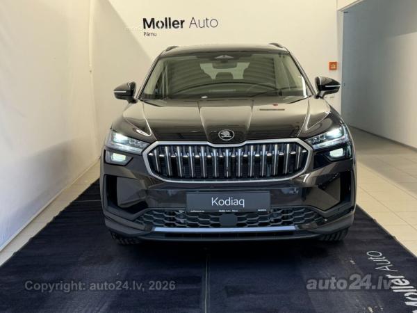 Melns Skoda Kodiaq 2026 Pērnava, ar dzinēja tilpumu 1.50 L un nobraukumu 5 tūkst. km par 44200 €, foto 2 vietnē AUTOMOTO.COM.LV
