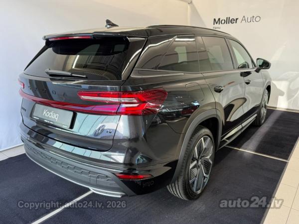Black Skoda Kodiaq 2026 in Parnu, with an engine capacity of 1.50 L and mileage of 5 thousand km for 46500 €, photo 3 on AUTOMOTO.COM.LV