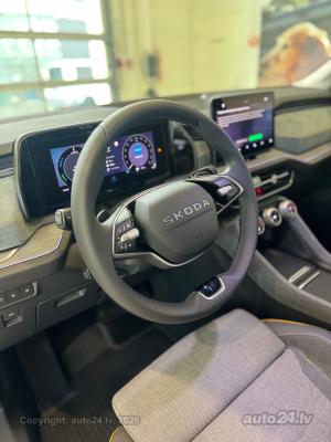 Черный Шкода Kodiaq 2026 в Пайде, объемом двигателя 0.00 л и пробегом 0 тыс. км за 43420 €, фото 7 на AUTOMOTO.COM.LV