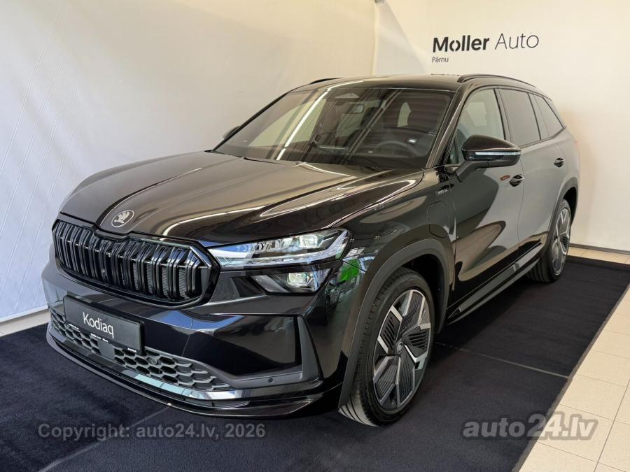 Черный Шкода Kodiaq 2026 в Пярну, объемом двигателя 1.50 л и пробегом 0 тыс. км за 48900 €, фото 1 на AUTOMOTO.COM.LV