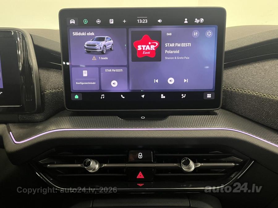 Черный Шкода Kodiaq 2026 в Таллин, объемом двигателя 2.00 л и пробегом 5 тыс. км за 46900 €, фото 13 на AUTOMOTO.COM.LV