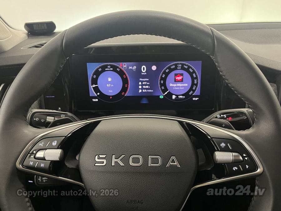 Черный Шкода Kodiaq 2026 в Таллин, объемом двигателя 2.00 л и пробегом 5 тыс. км за 46900 €, фото 21 на AUTOMOTO.COM.LV