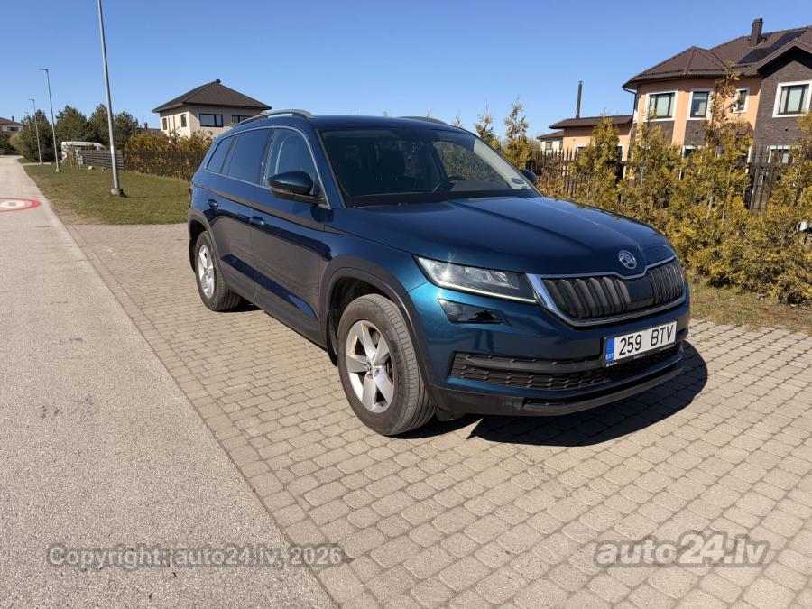 Zils Skoda Kodiaq 2017 Tallina, ar dzinēja tilpumu 2.00 L un nobraukumu 115 tūkst. km par 22500 €, foto 5 vietnē AUTOMOTO.COM.LV