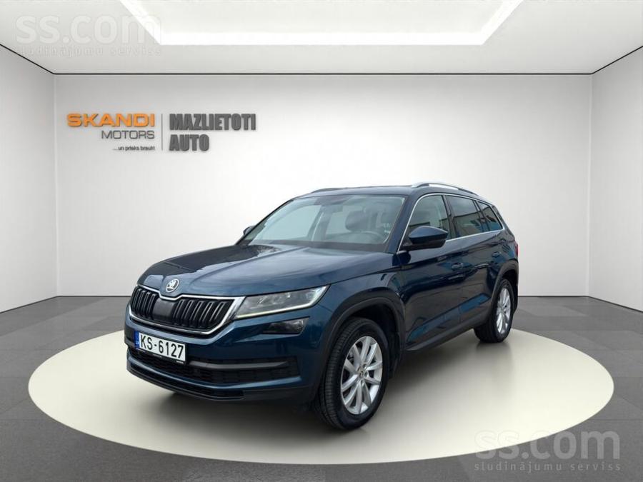 Синий Шкода Kodiaq 2017 в Рига, объемом двигателя 2.00 л и пробегом 188 тыс. км за 18790 €, фото 1 на AUTOMOTO.COM.LV