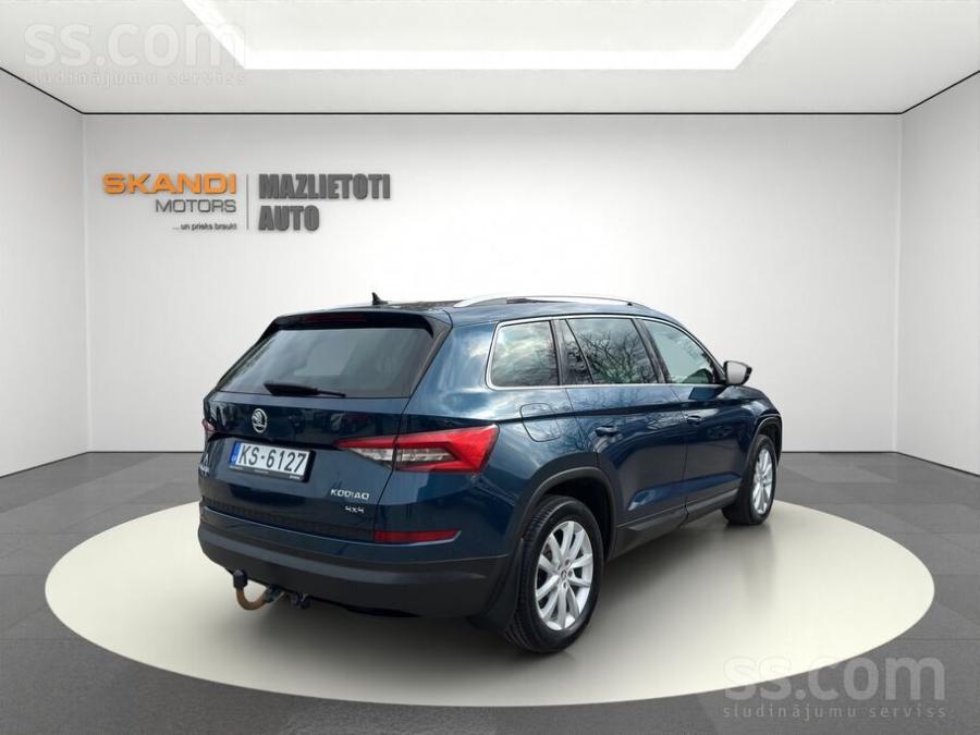 Синий Шкода Kodiaq 2017 в Рига, объемом двигателя 2.00 л и пробегом 188 тыс. км за 18790 €, фото 7 на AUTOMOTO.COM.LV