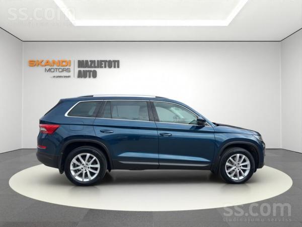 Blue Skoda Kodiaq 2017 in Riga, with an engine capacity of 2.00 L and mileage of 188 thousand km for 18790 €, photo 7 on AUTOMOTO.COM.LV