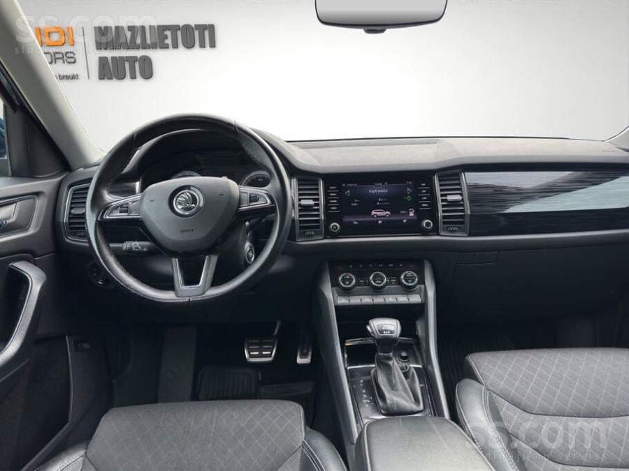 Синий Шкода Kodiaq 2017 в Рига, объемом двигателя 2.00 л и пробегом 188 тыс. км за 18790 €, фото 15 на AUTOMOTO.COM.LV