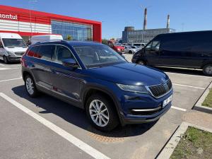 Blue Skoda Kodiaq 2017 in Kaunas, with an engine capacity of 1.98 L and mileage of 208 thousand km for 17200 €, photo  on AUTOMOTO.COM.LV