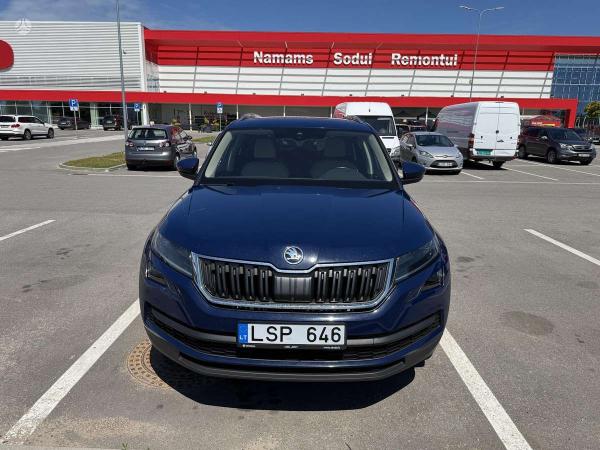 Blue Skoda Kodiaq 2017 in Kaunas, with an engine capacity of 1.98 L and mileage of 208 thousand km for 17200 €, photo 2 on AUTOMOTO.COM.LV