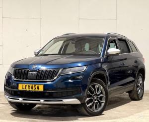 Zils Skoda Kodiaq 2017 Klaipėda, ar dzinēja tilpumu 1.97 L un nobraukumu 213 tūkst. km par 19999 €, foto  vietnē AUTOMOTO.COM.LV
