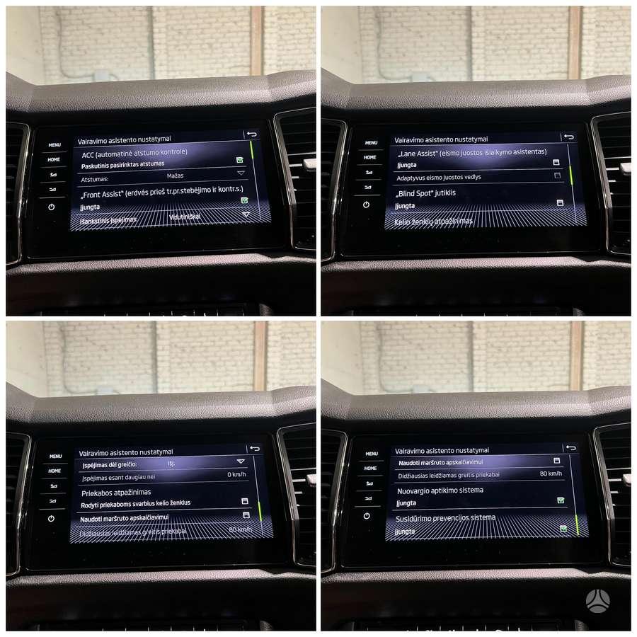 Синий Шкода Kodiaq 2017 в Клайпеда, объемом двигателя 1.97 л и пробегом 213 тыс. км за 19999 €, фото 5 на AUTOMOTO.COM.LV