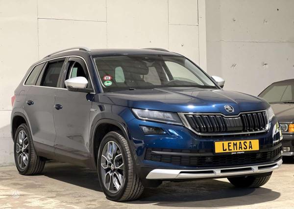 Blue Skoda Kodiaq 2017 in Klaipeda, with an engine capacity of 1.97 L and mileage of 213 thousand km for 19999 €, photo 9 on AUTOMOTO.COM.LV