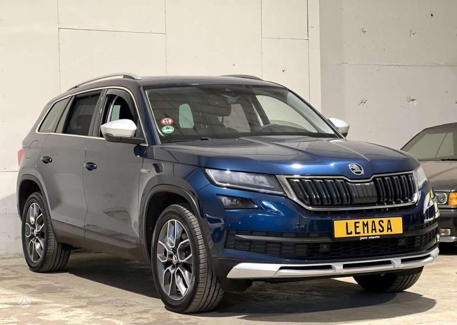 Синий Шкода Kodiaq 2017 в Клайпеда, объемом двигателя 1.97 л и пробегом 213 тыс. км за 19999 €, фото 10 на AUTOMOTO.COM.LV