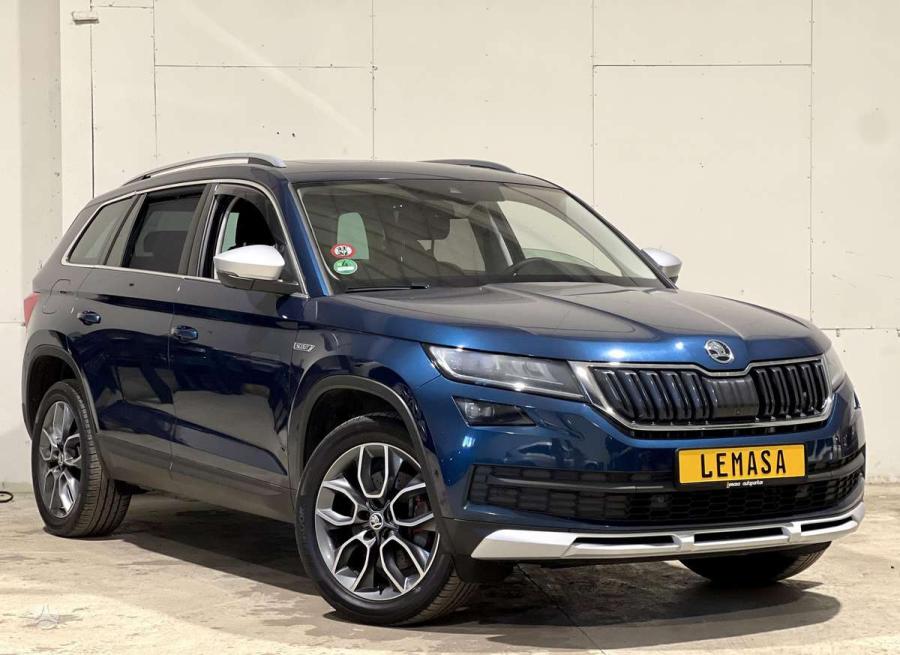 Синий Шкода Kodiaq 2017 в Клайпеда, объемом двигателя 1.97 л и пробегом 213 тыс. км за 19999 €, фото 15 на AUTOMOTO.COM.LV