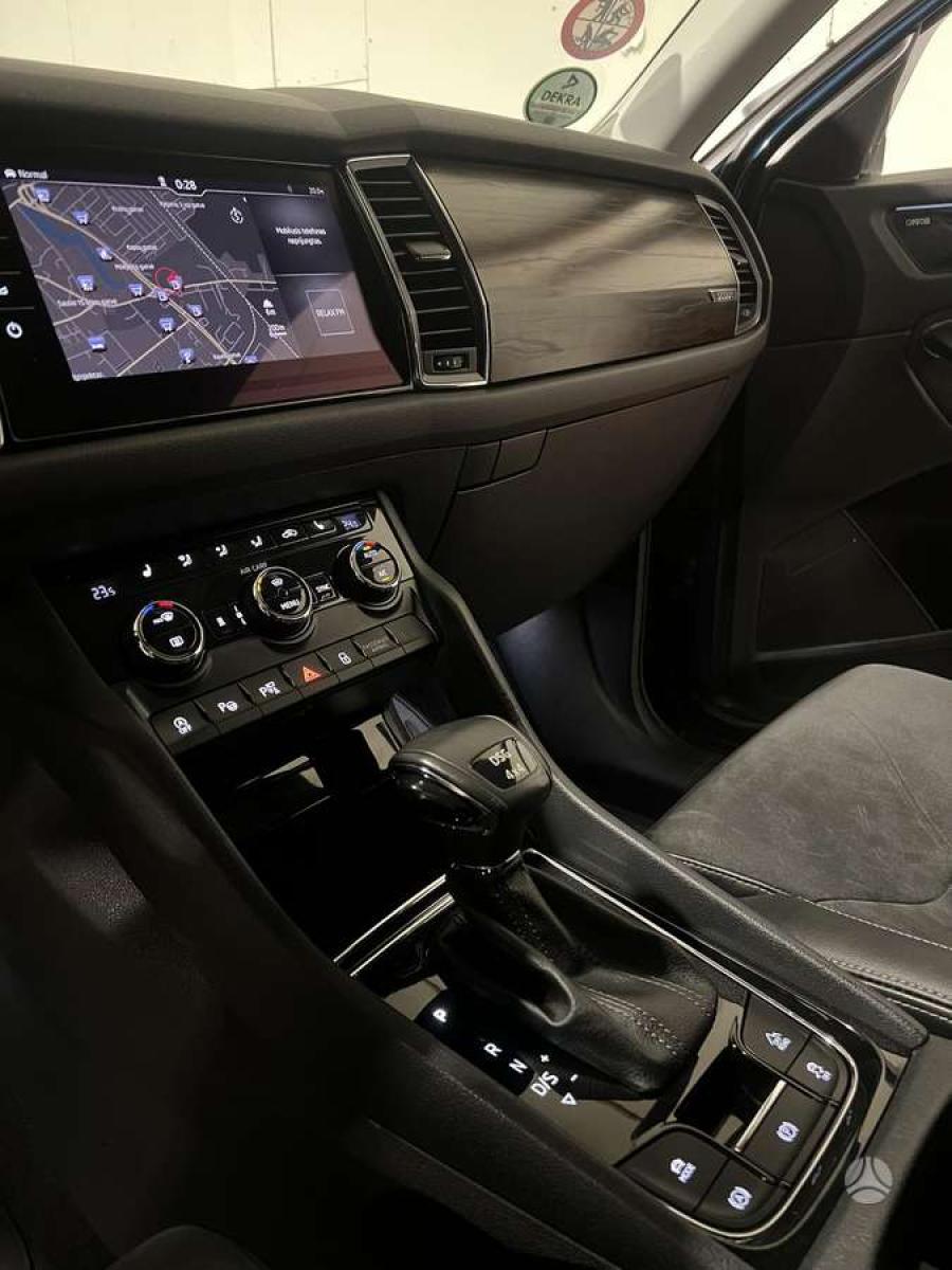Синий Шкода Kodiaq 2017 в Клайпеда, объемом двигателя 1.97 л и пробегом 213 тыс. км за 19999 €, фото 34 на AUTOMOTO.COM.LV