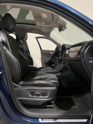 Синий Шкода Kodiaq 2017 в Клайпеда, объемом двигателя 1.97 л и пробегом 213 тыс. км за 19999 €, фото 35 на AUTOMOTO.COM.LV